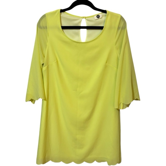 J&M Clothing | Dresses | Jm Clothing Scalloped Hem Shift Dress Medium ...